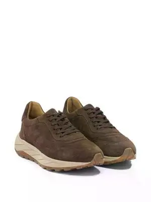 HENDERSON BARACCO Suede Panelled Sneakers