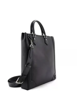 LOUIS VUITTON Vertical Taiga Leather Tote Bag