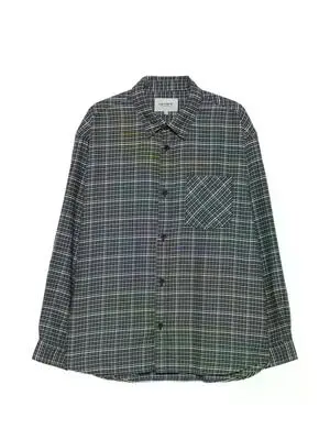 Carhartt Work In Progress Check-pattern Cotton Shirt - Blue