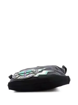 Prada Frankenstein Messenger Bag Printed Tessuto Crossbody Bag