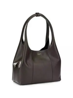 LE TANNEUR Medium Juliette Grained Leather Shoulder Bag