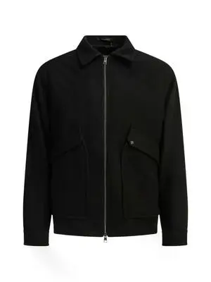 Tagliatore Adams Zip-up Patch-pocket Jacket