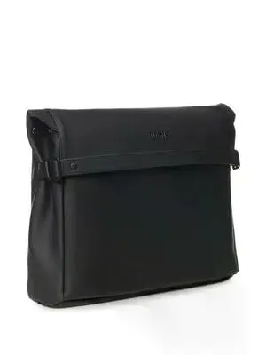 Rains Otg Foldover Laptop Bag - Black