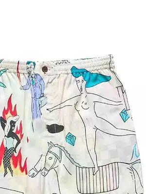 WACKO MARIA Patterned Type-5 Shorts