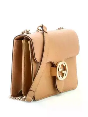 Gucci Interlocking Leather Shoulder Bag