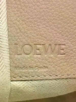 Loewe 2010-2026 Small Grained Calfskin Drawstring Hammock Bag Satchel