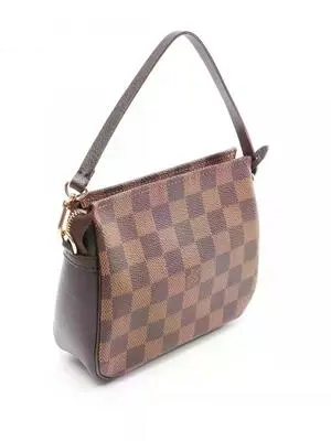 LOUIS VUITTON Damier Ebene Trousse Pochette Handbag