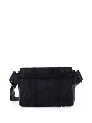 LOUIS VUITTON Trunk Slingbag Monogram Seal Leather Belt Bag