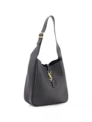 Saint Laurent Le 5 A 7 Supple Leather Small Hobo Bag