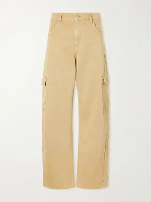 LA LIGNE Cargo Barrel High-waist Wide-leg Jeans