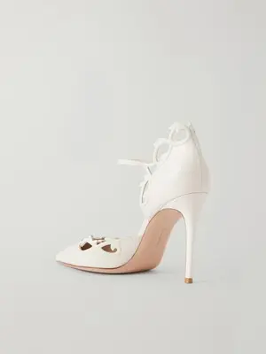 GIANVITO ROSSI 95 Leather Pumps