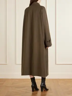 THE ROW Iza Cotton Long Coat