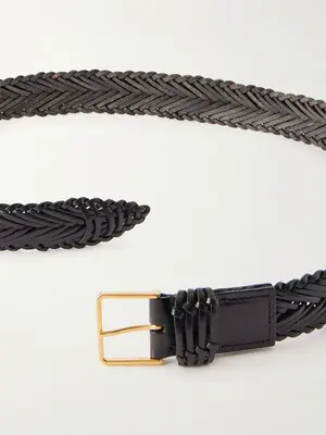 THE ROW Fisherman Leather Braided Belt