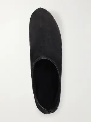 THE ROW Stellene Suede Moccasins