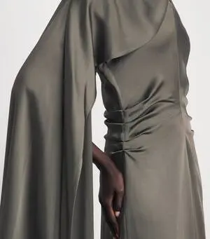Simkhai Jacka Cape Midi Dress