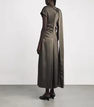 Simkhai Jacka Cape Midi Dress
