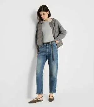 Brunello Cucinelli Baggy Tapered Jeans
