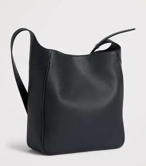 SYSTEM Leather Anchor Shoulder Bag
