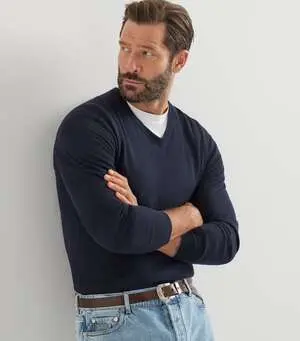 Brunello Cucinelli Cashmere-silk V-neck Sweater