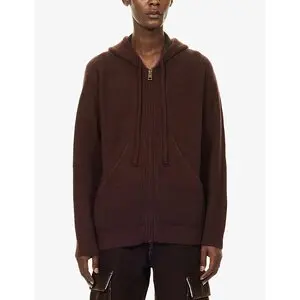 UMA WANG Ribbed Cashmere Hoodie
