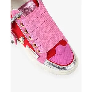 Kurt Geiger Southbank Tag Slim Woven Trainers