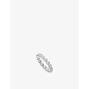 MISSOMA Tennis Eternity Sterling Stacking Ring - Silver