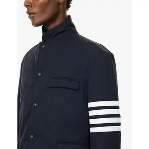 Thom Browne Brand-stripe Padded Down Coat