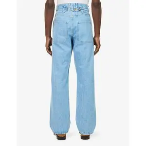 Thom Browne Contrast-stitch Denim Jeans