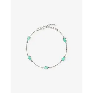 MISSOMA Magma Sterling- And Amazonite Charm Bracelet - Silver