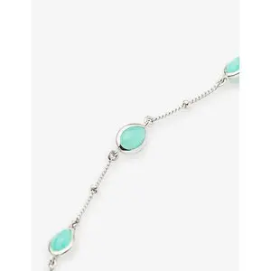 MISSOMA Magma Sterling- And Amazonite Charm Bracelet