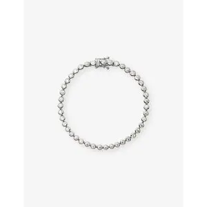 MISSOMA Tennis Round -plated Brass Bracelet - Silver