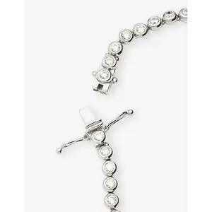 MISSOMA Tennis Round -plated Brass Bracelet