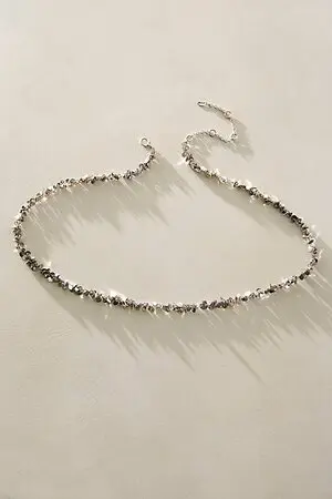 Free People Solana Waist Tie At - Silver