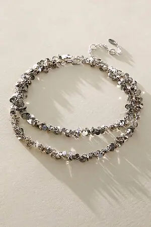 Free People Solana Waist Tie At - Silver