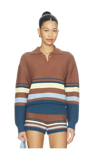 Solid & Striped The Cleo Pullover In . Also - Brown