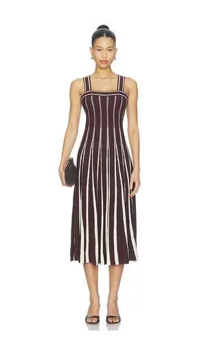 Astr The Label Marlen Dress In . Also - Brown