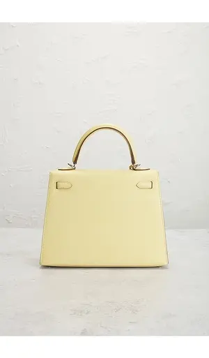 FWRD RENEW Hermes Epsom Kelly 25 Sellier Handbag