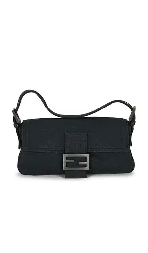 FWRD RENEW Fendi Baguette Shoulder Bag - Grey