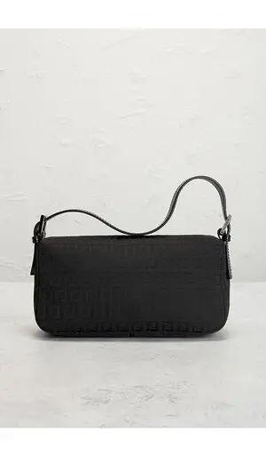 FWRD RENEW Fendi Zucca Baguette Shoulder Bag