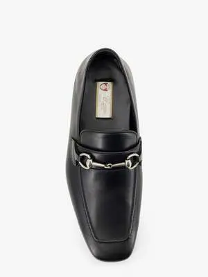 Gucci Leather Loafers With Metal Horsebit