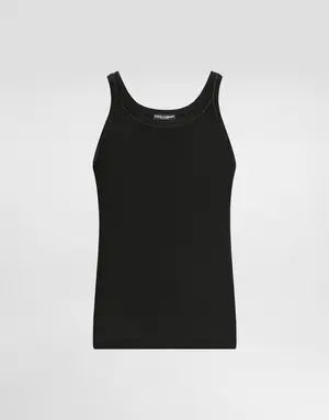 Dolce & Gabbana Canotta T-shirts And Polos - Black