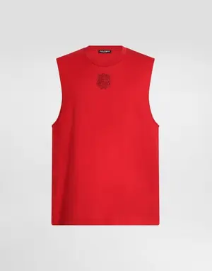 Dolce & Gabbana Canotta T-shirts And Polos - Red