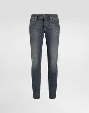 Dolce & Gabbana Pantalone Denim Multi-colored Cotton