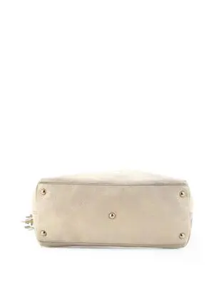 Gucci Soho Convertible Soft Top Handle Bag Leather Satchel - Neutrals