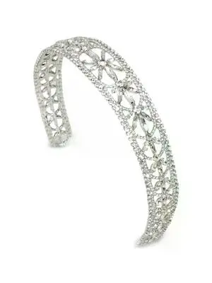 JENNIFER BEHR Epoch Crystal-embellished Headband - Silver