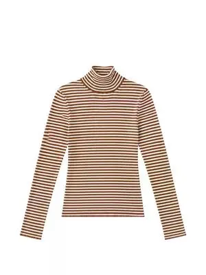 Max Mara Striped Ribbed-knit Sweater