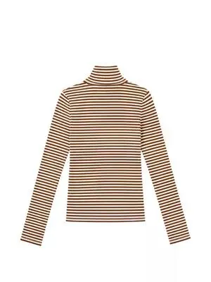 Max Mara Striped Ribbed-knit Sweater