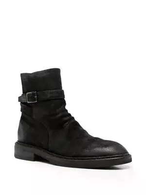 Officine Creative Buckled Leather Boots