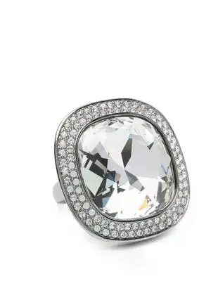SWAROVSKI Una Angelic Cushion-cut Ring - Silver