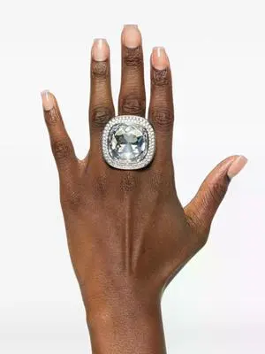SWAROVSKI Una Angelic Cushion-cut Ring